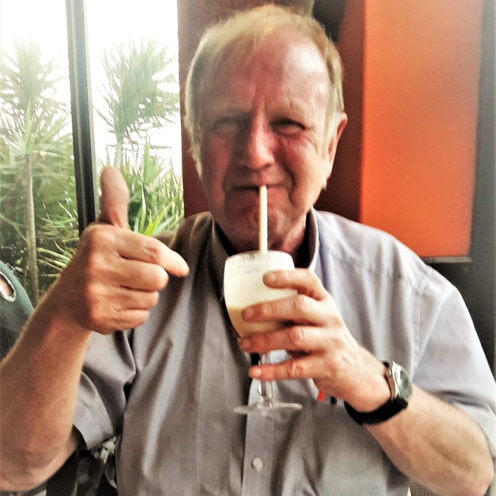 Dom Pedro Cocktail - An adult milkshake - Foodle Club