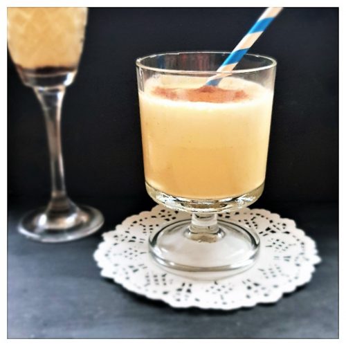 Dom Pedro Cocktail - An adult milkshake - Foodle Club