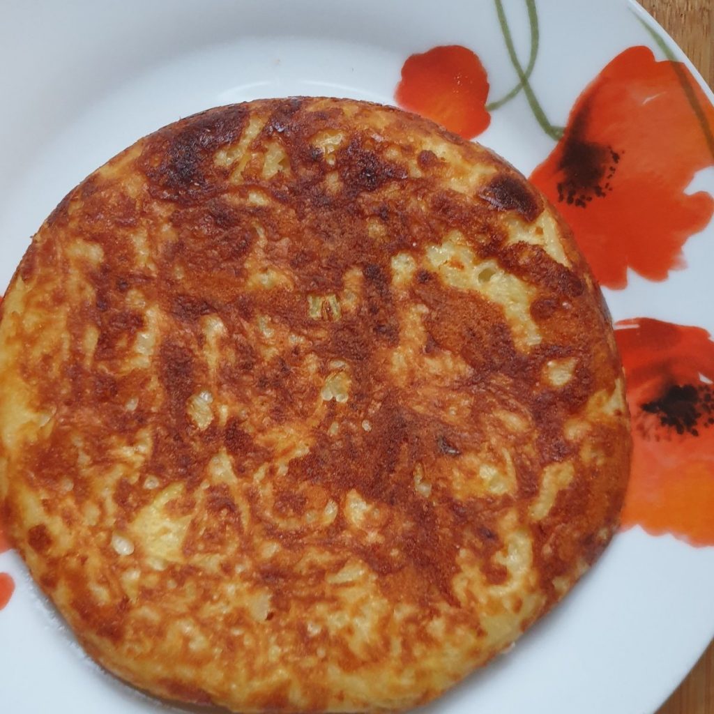 Potato Frittata with cheese - posh hash browns - Foodle Club