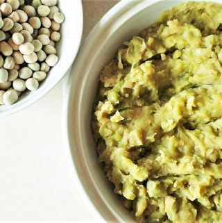 Traditional British Mushy Peas - made with marrowfat peas - Foodle Club