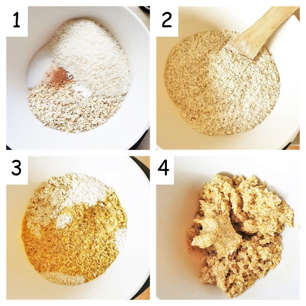 Crunchies with oats and coconut - Foodle Club