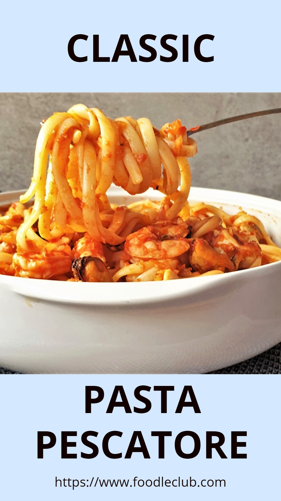 Easy pasta pescatore (seafood pasta) - Foodle Club