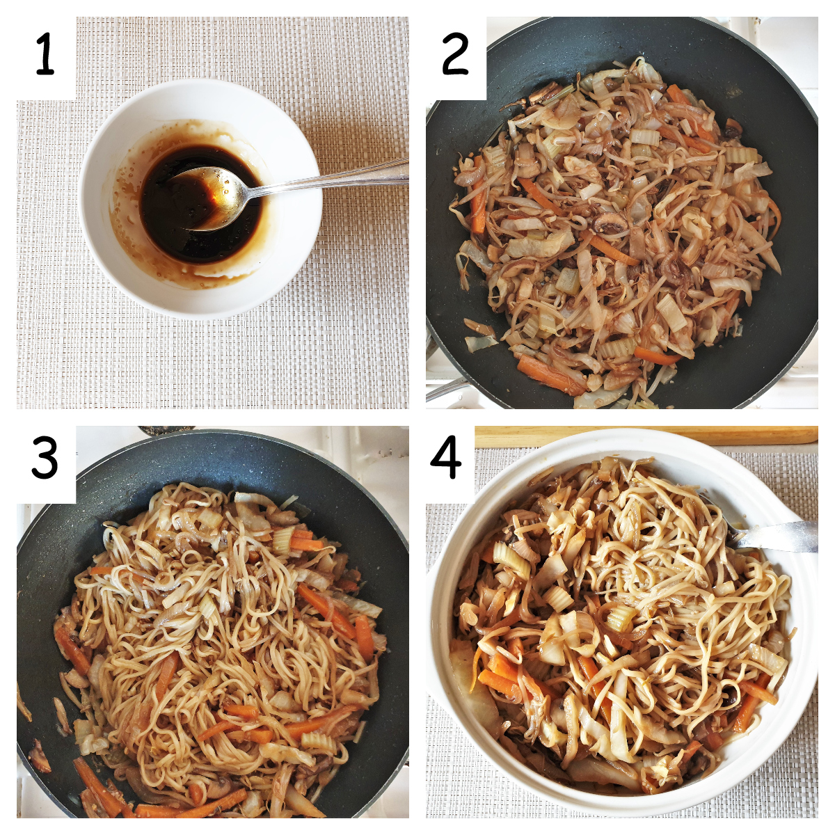 Easy sesame chicken with vegetable chow mein - Foodle Club