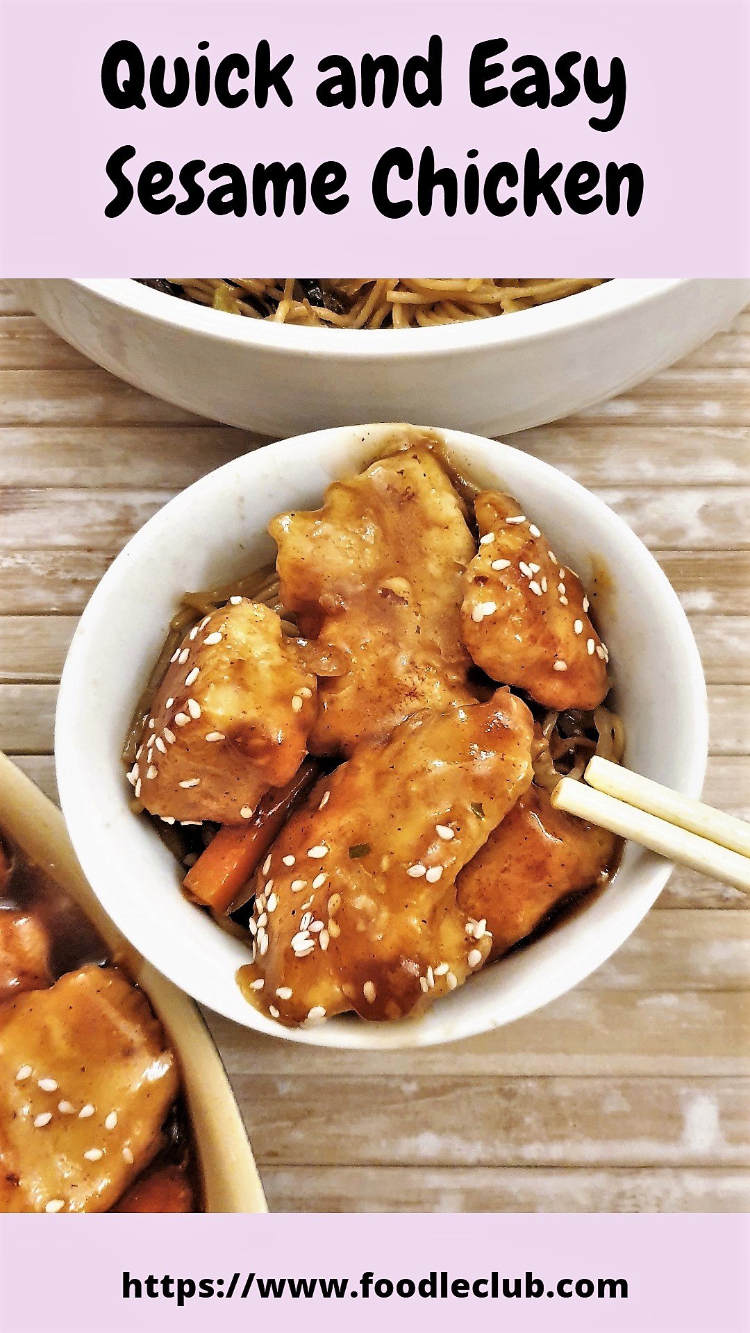 Easy sesame chicken - Foodle Club