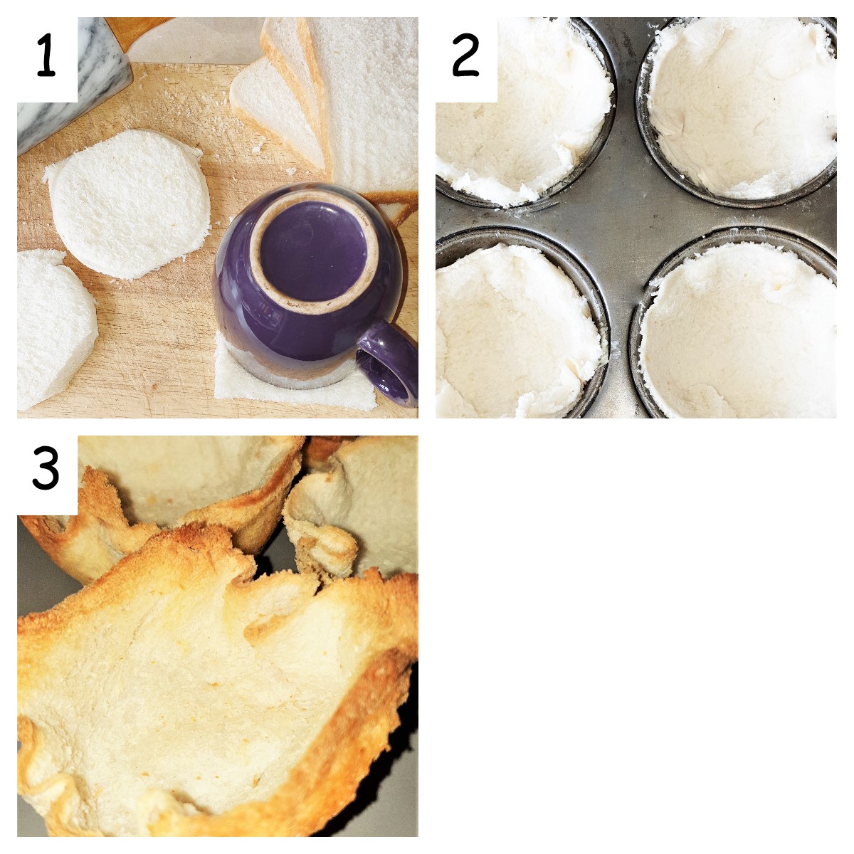 Toasted Breadcups - Foodle Club