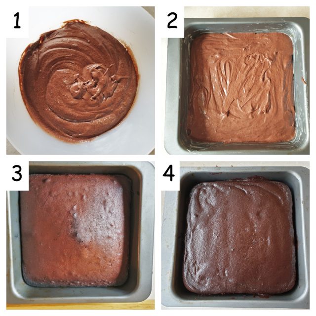 Quick-mix chocolate cake traybake - Foodle Club