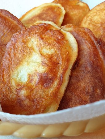 Scalloped potatoes in batter (or battered potatoes) - Foodle Club