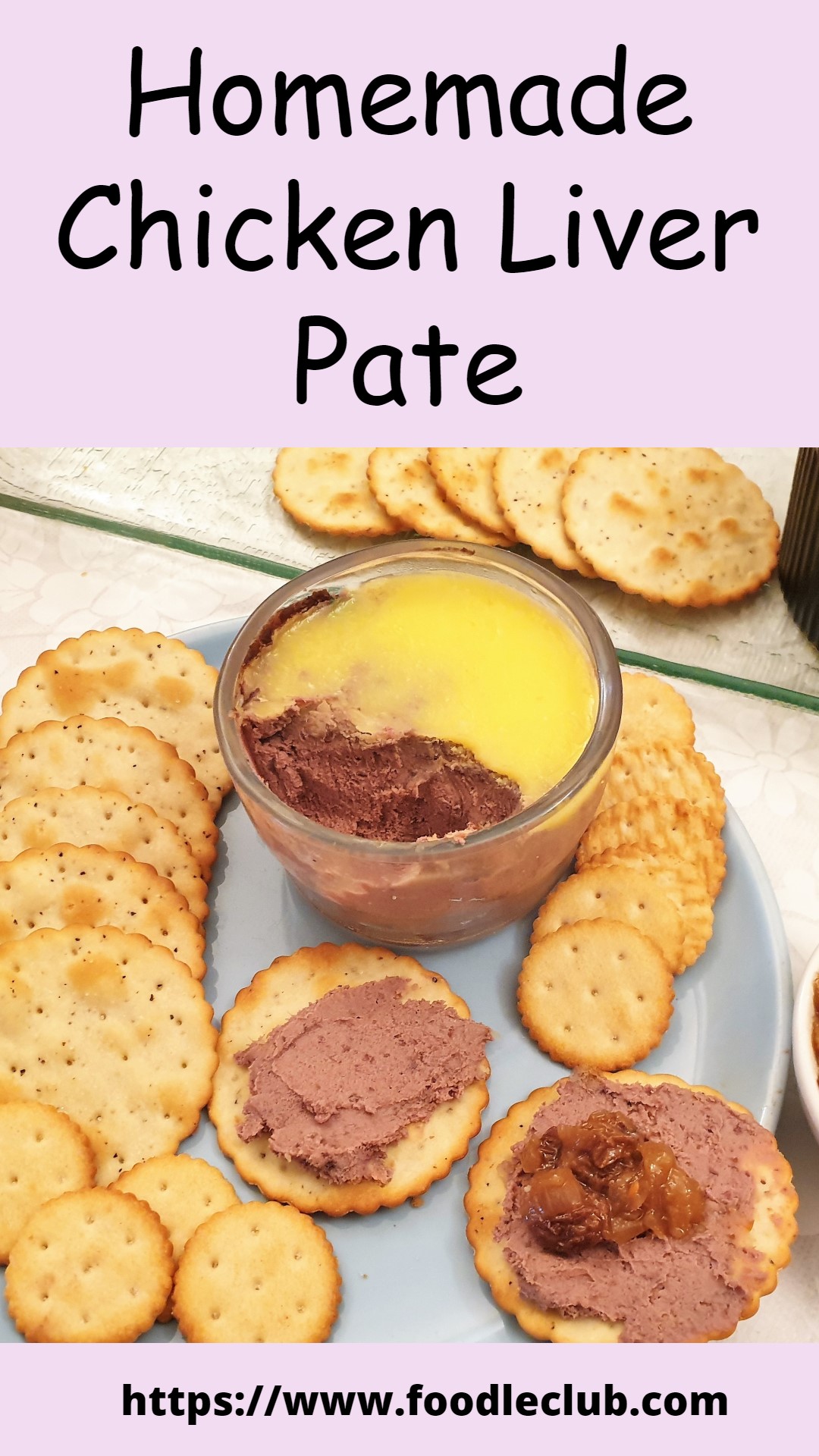 Creamy chicken liver pate with bacon - Foodle Club