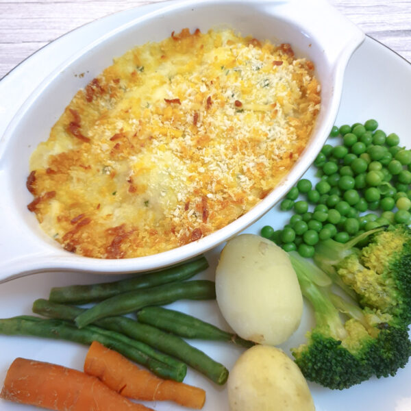Cod Mornay with prawns - Foodle Club