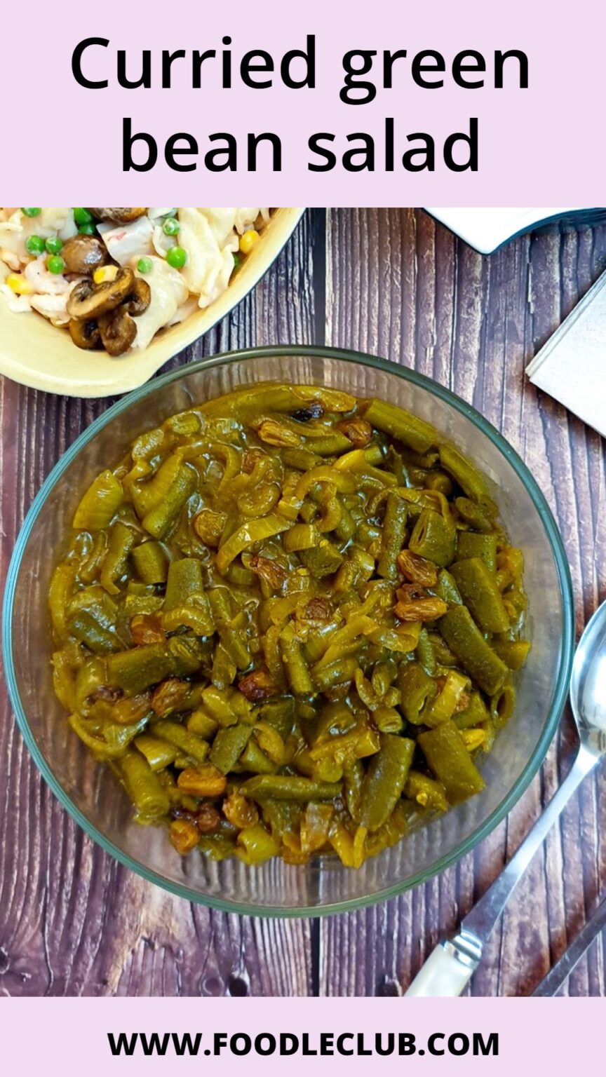 Curried green bean salad - Foodle Club