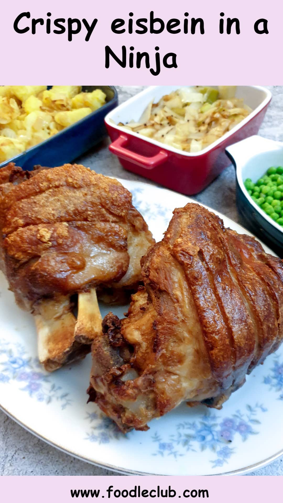 Crispy Eisbein in a Ninja (Schweinshaxe) - Foodle Club