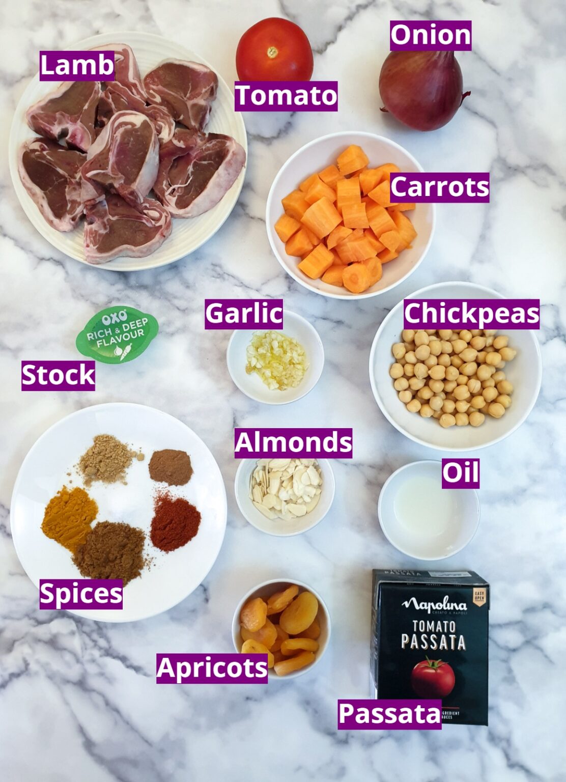 Moroccan lamb tagine - Foodle Club