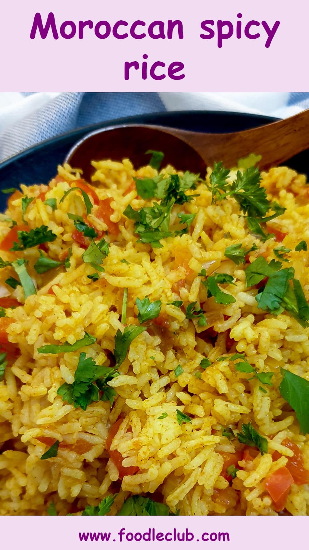 Spicy Moroccan rice - Foodle Club
