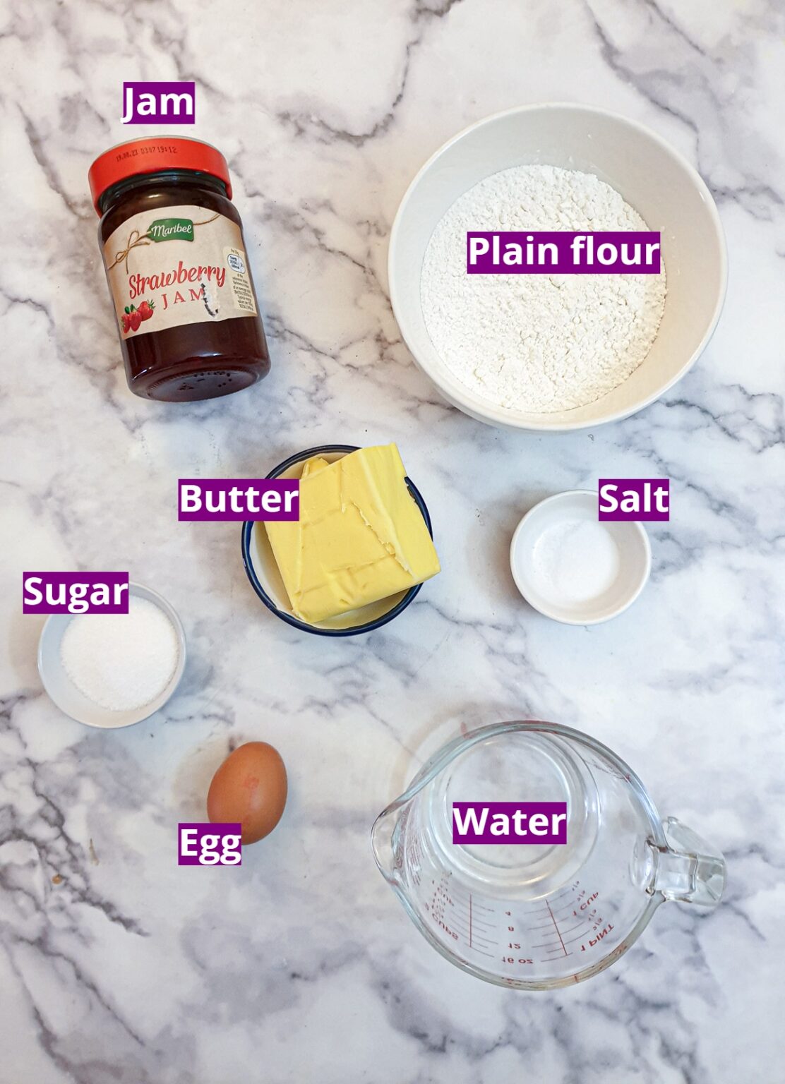 Jam turnovers - Foodle Club