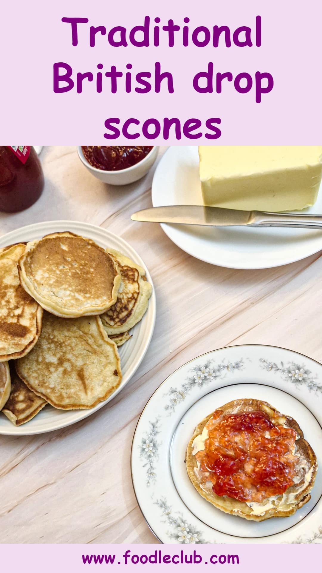 Traditional drop scones - Foodle Club
