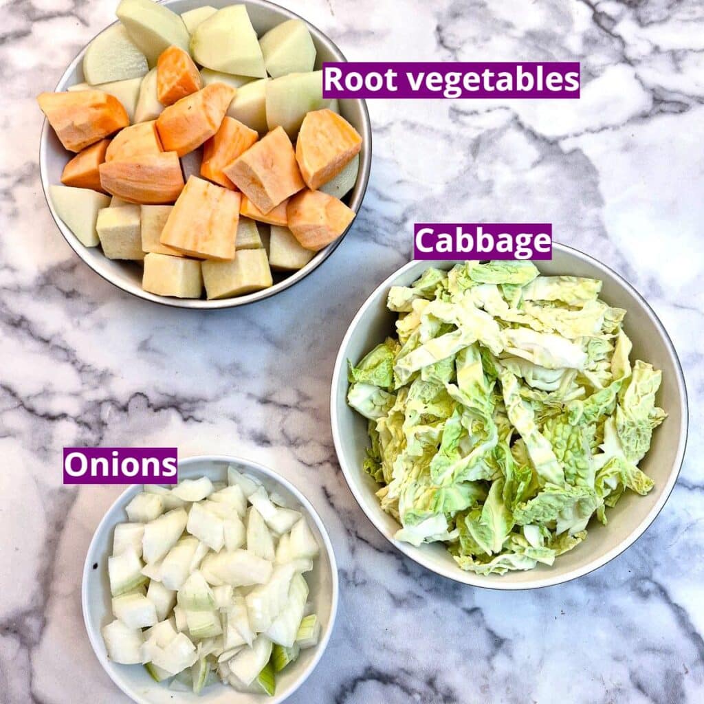 Rumbledethumps - root vegetable mash - Foodle Club
