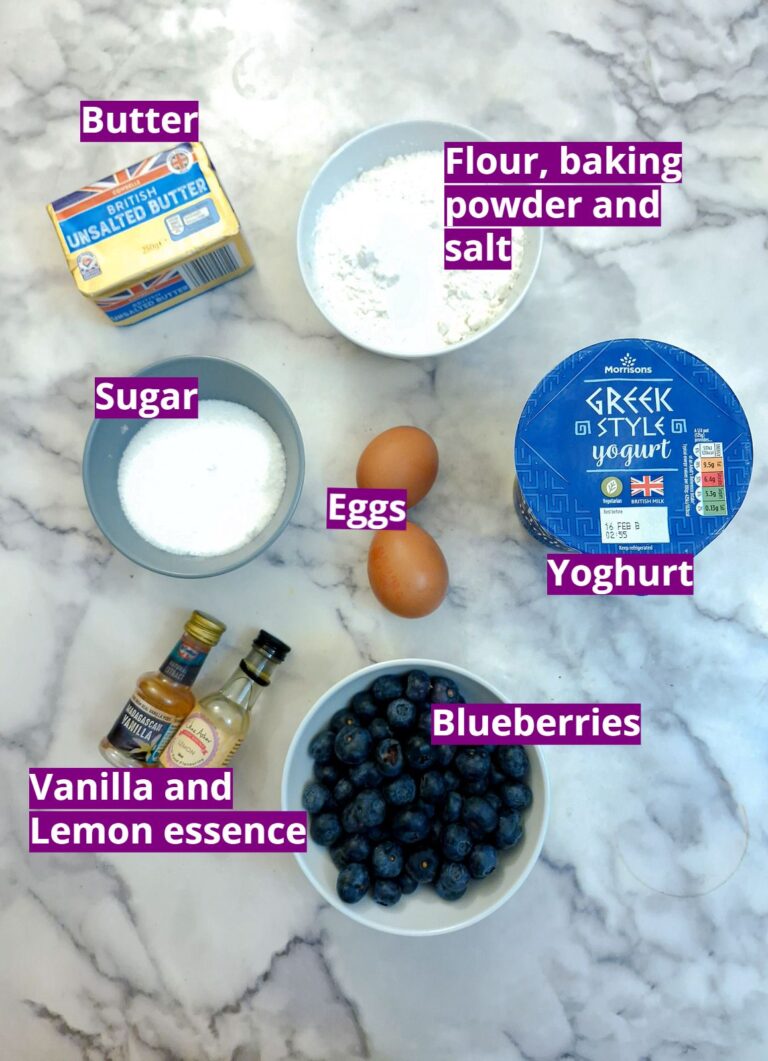 Blueberry sponge cake - Foodle Club