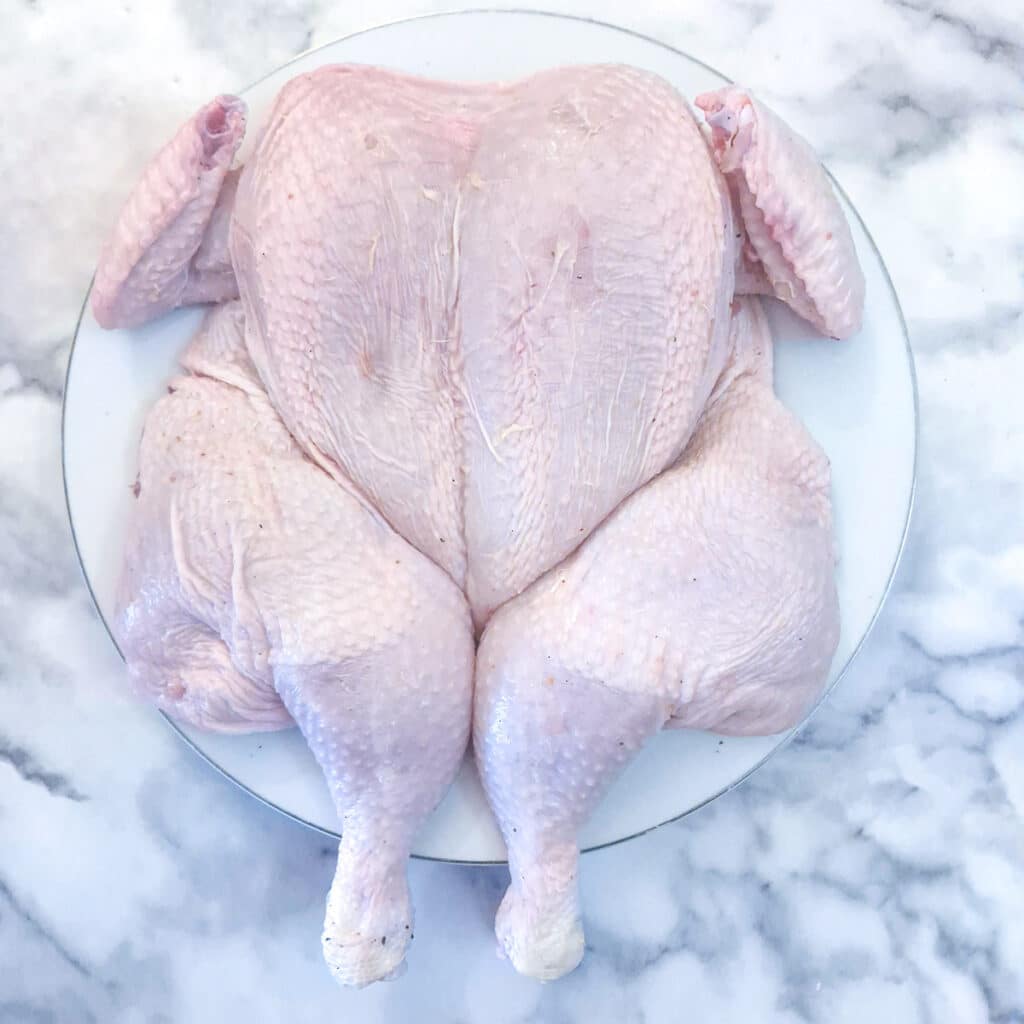 Air fryer lemon and herb chicken flattie - Foodle Club