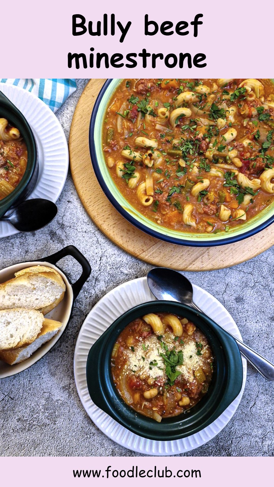 Bully beef minestrone - Foodle Club