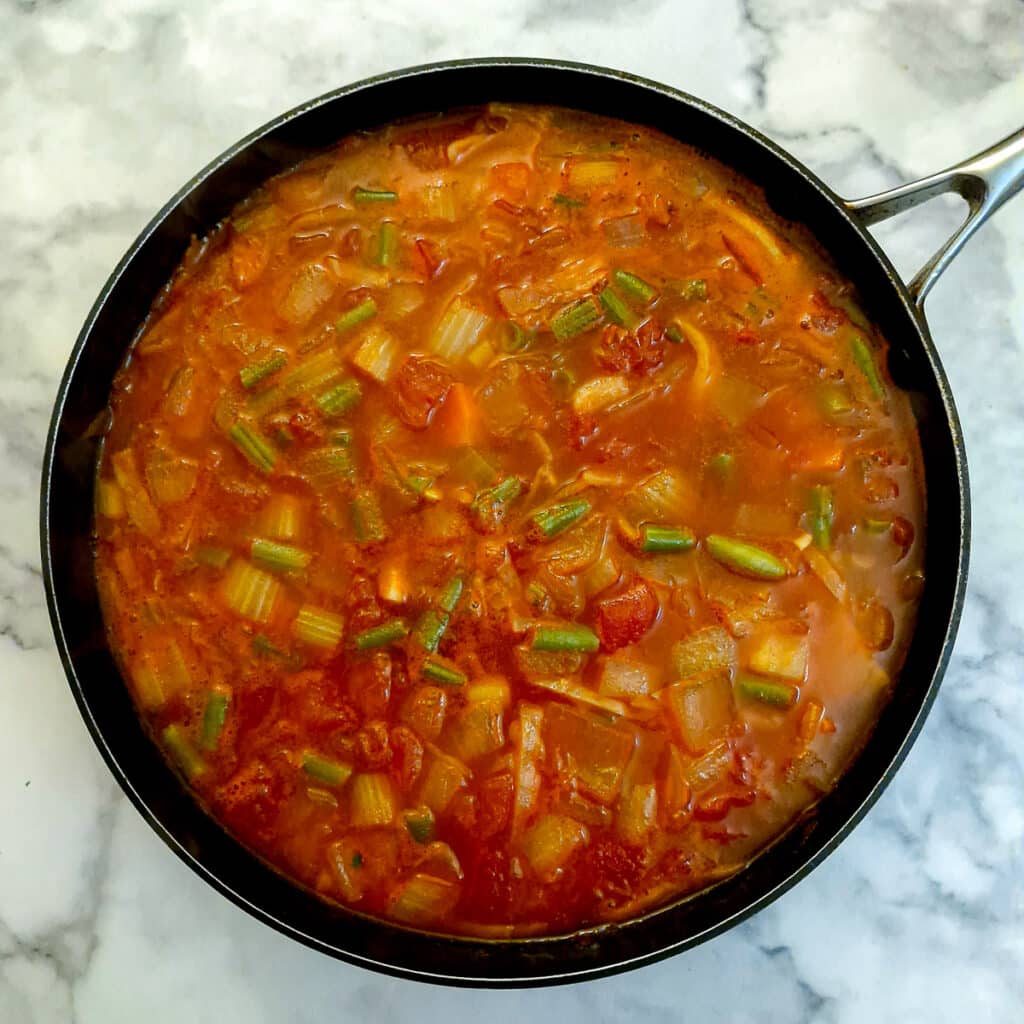 Bully beef minestrone - Foodle Club