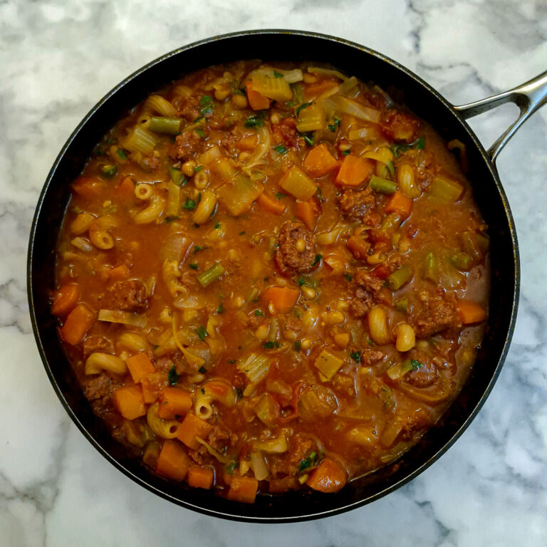 Bully beef minestrone - Foodle Club