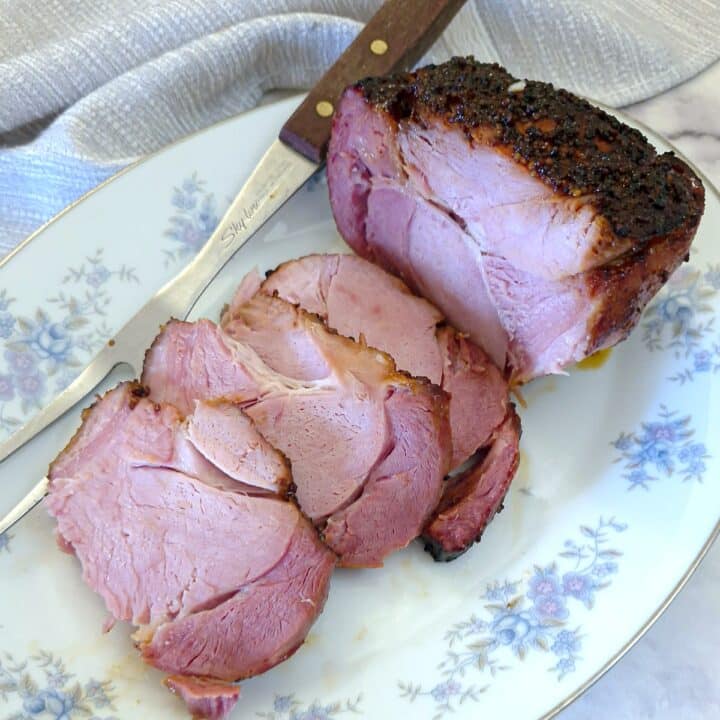 Effortless honey mustard glazed gammon - Foodle Club