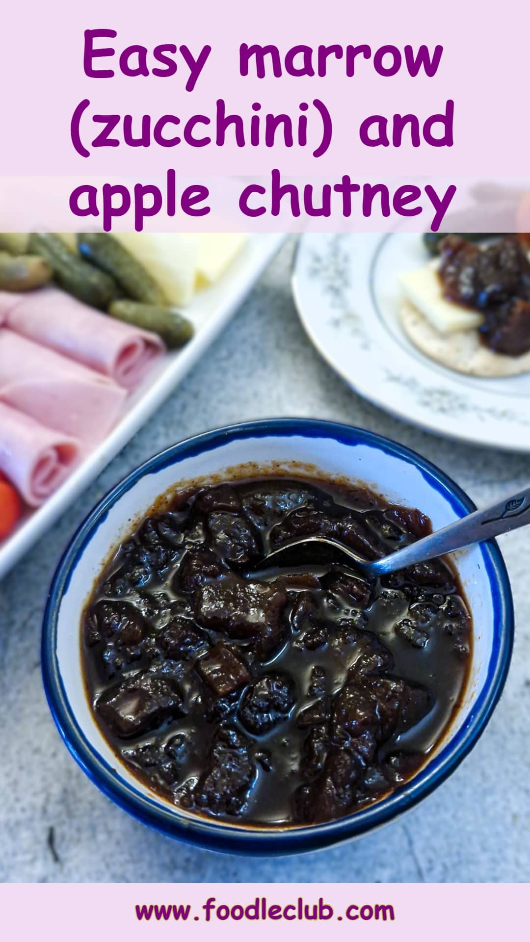 Traditional English marrow and apple chutney - Foodle Club